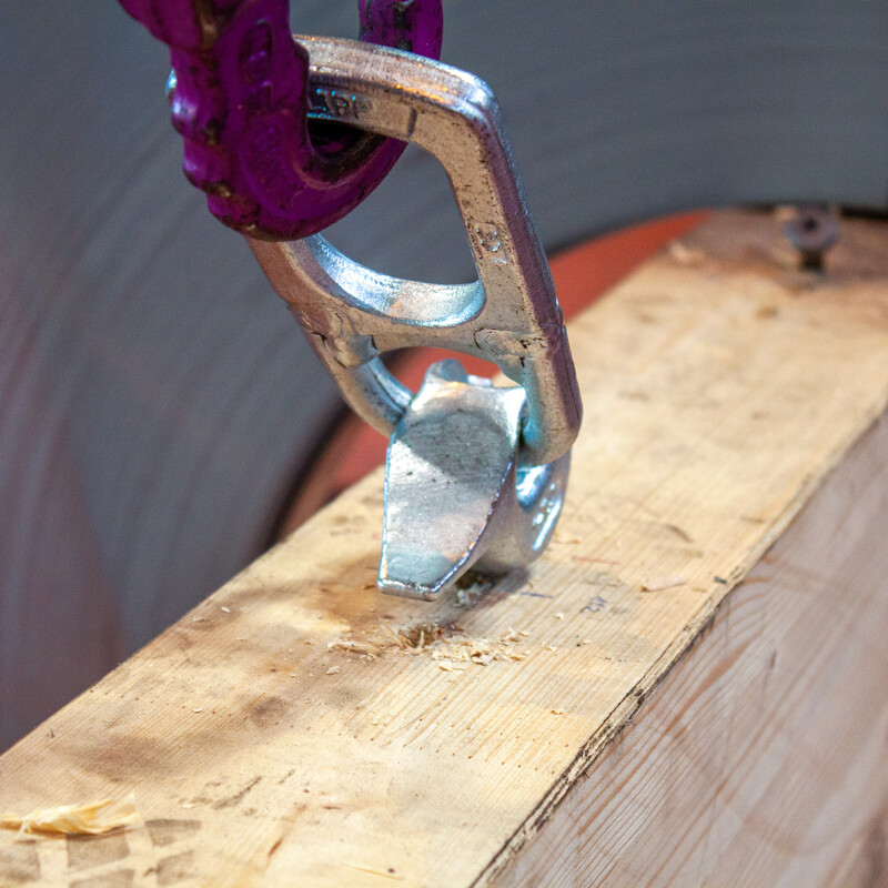 La vis SSH est compatible au levage de panneaux bois | Simpson Strong-Tie