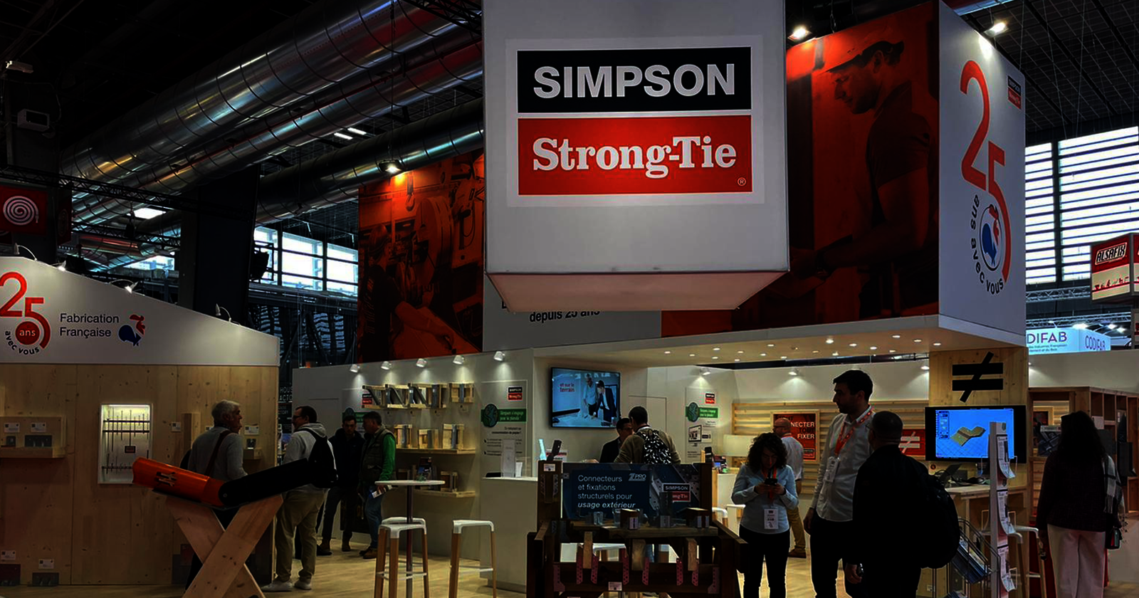 Le groupe Simpson Strong-Tie invite ses marques Etanco et S&P à Batimat ...