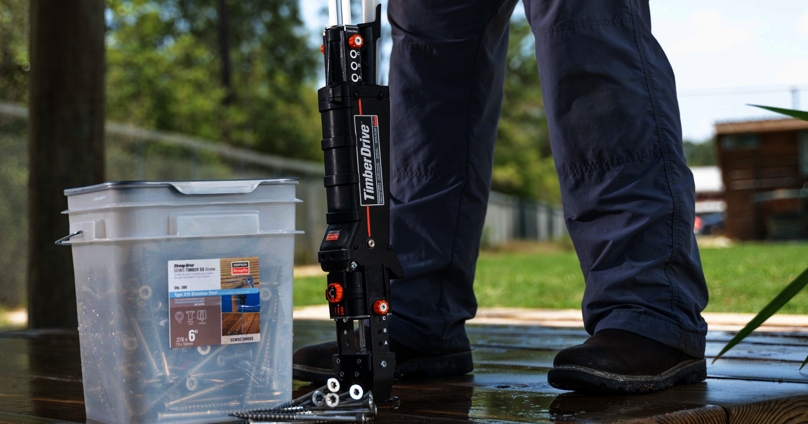 Le Timber Drive™ : la nouvelle solution pour visser debout, plus vite ...